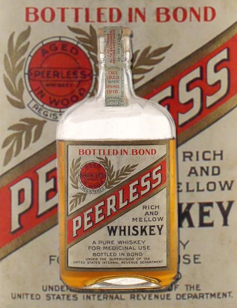Original Peerless WhiskeyBottle - Peerless Distilling Co.