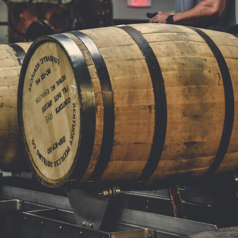 First Barrel Dump - Photos - Peerless Distilling Co.