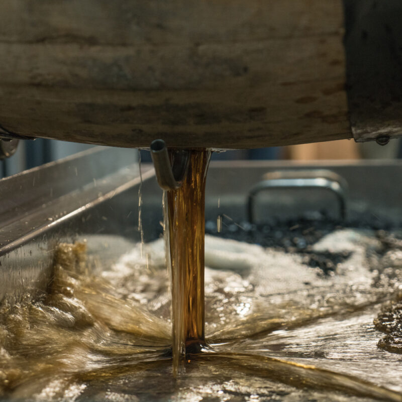 First Barrel Dump - Photos - Peerless Distilling Co.