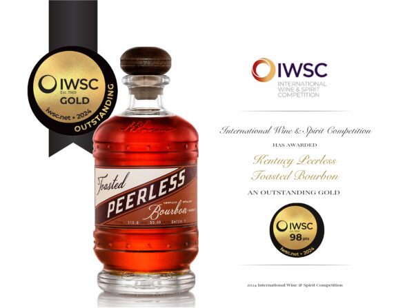 IWSC Gold Outstanding _BestBourbon_ Toasted - Peerless Distilling Co.
